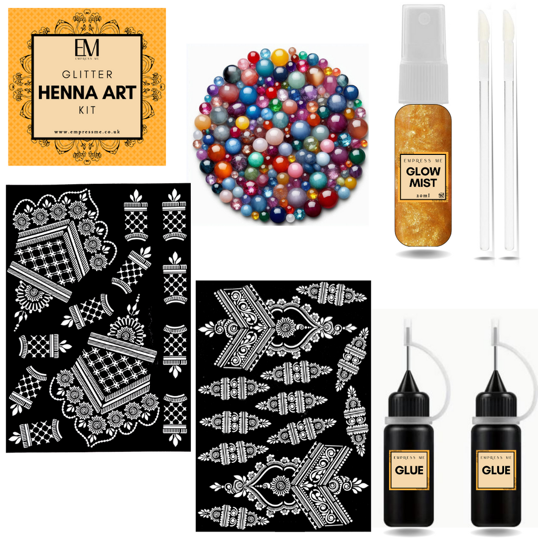 Glitter Henna Kits – Empress Me